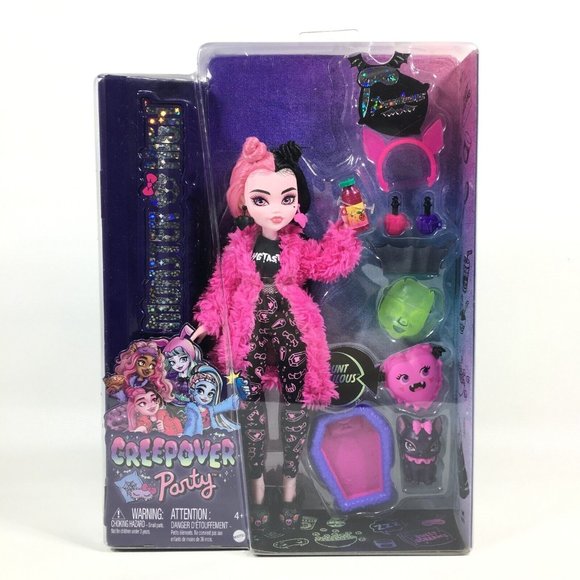 Mattel | Toys | Monster High Creepover Party Draculaura Doll ...